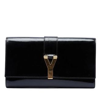 Saint Laurent Pre-owned Sacoche Chyc Ligne - Femme - Pre-owned - Noir - Taille: ONE Size