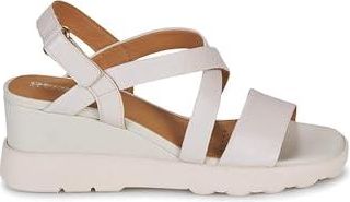 Geox D Spherica Ec6 Sandales Et Nu-Pieds Femmes Beige Sandales Et Nu-Pieds Shoes