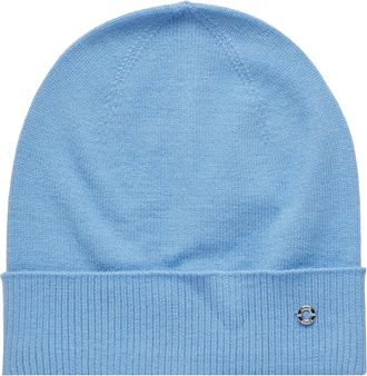 s.Oliver M&uuml;tze aus Feinstrick mit Logo-Ring