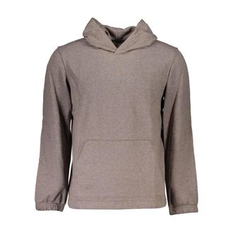 Calvin Klein Bedruckter Kapuzenpullover - - Sweatshirts & Hoodies - Herren - Braun - L