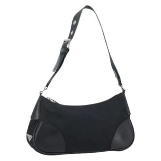 Prada Pre-owned Vintage Nylon Schultertasche - - Pre-owned - Damen - Schwarzk - ONE SIZE