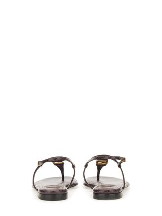 Fendi Ffold Sandal - Brown