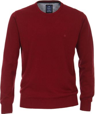 Redmond Herren Pullover mit Rundhals-Ausschnitt (500), Größe:3XL, Farbe:Rot(58)