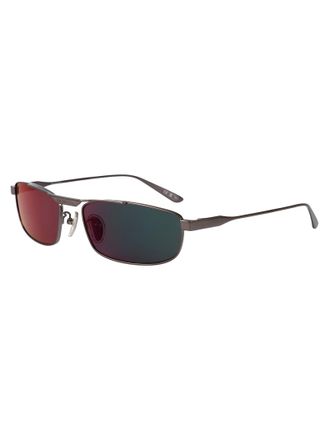 Balenciaga BB0451S Metal Rectangle Sunglasses - Green