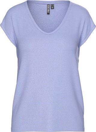 Pieces Pcbillo Tee Lurex Stripes JRS Noos Bc