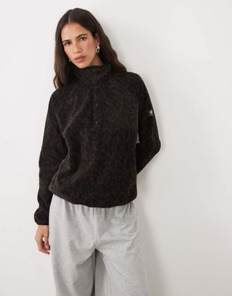 Dare 2B polaire imprim&eacute;e &agrave; motif animal hot fudge-Marron