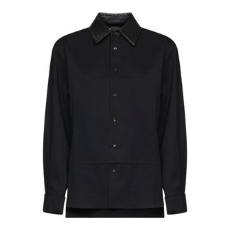 Bottega Veneta Damen, Blusen & Hemden, Schwarzk, 2XSGr&ouml;&szlig;e
