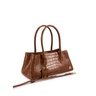 Amiri Sac &agrave; main Honey 40 en cuir croco