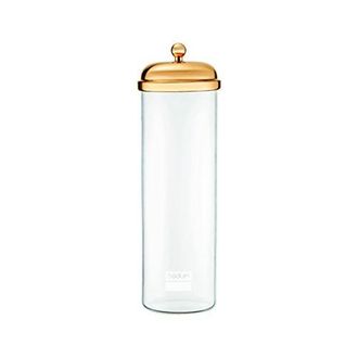 Bodum 11784-17S Spaghettiglas mit Metalldeckel, 1,8 l, Gold