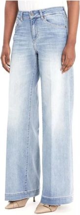 Liu Jo Femme, Jeans, Bleu, Taille: W29 Wide Jeans