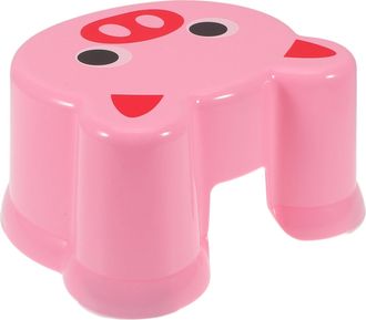 Cabilock Kunststoff-tritthocker F&uuml;r Junge M&auml;dchen Im Cartoon-Stil Rutschfester Badezimmerhocker F&uuml;r Waschbecken Und Toilette Vielseitig Einsetzbar F&uuml;r Wohnzimm