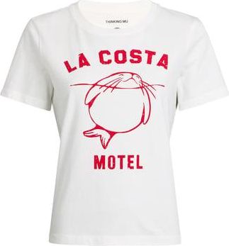 Thinking Mu T-shirt manches courtes Ida en coton