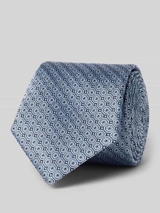 Willen Krawattenfabrik Krawatte aus reiner Seide mit Label-Detail