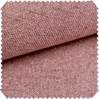 Novely AUEN Premium Möbelstoff - Robuster Webstoff - Fein Gewebter Polsterstoff - Pflegeleichte Meterware 1lfm | Farbe: 21 Altrosa