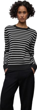 Street One Gestreifter Pullover Black 36