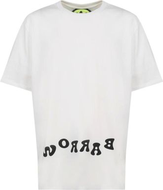 Barrow Barrow, Homme, Tops, Blanc, Taille: XS T-shirt en jersey
