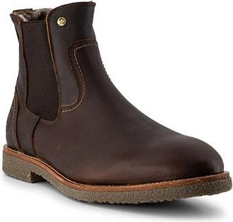 Panama Jack Herren Chelsea Boots braun Glattleder