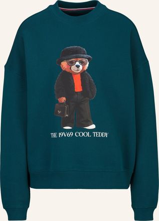 19V69 19V69 Italia Sweatshirt Willow Teddy blau
