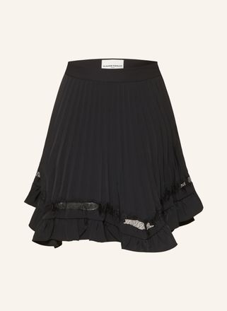 Claudie Pierlot Claudie Pierlot Rock Mit Plissees Und R&uuml;schen schwarz