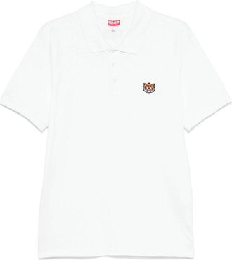 Kenzo Gots Kenzo Happy Tiger Embroidered Slim Polo Ff55po5434pu