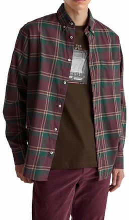 Benetton Herren Camicia 5tcruq04w Hemd, braun, Small