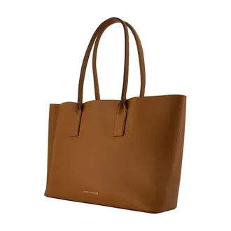 Marc Jacobs Womens The Work Tote Shopper Bag - Marc Jacobs Leather Brown Cowhide Totes-Shopping-Bags