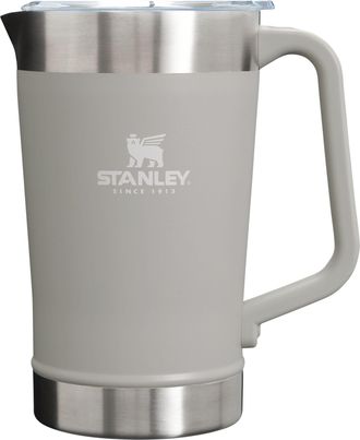 Stanley Stanley Stay-Chill Krug für kaltes Wasser, Bier und Getränke, mit Deckel, langlebig, mit Griff, isolierter Edelstahl, BPA-frei, Asche