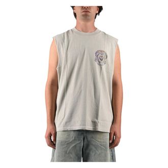 Ksubi Girocollo - Homme - Tops - Gris - Taille: 2XL