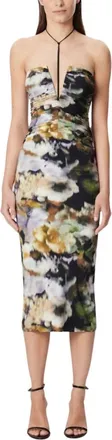 Amazu&igrave;n Amazuin, Femme, Robes, Multicolore, Taille: ONE Size Natalie Tie Floral Midi Dress