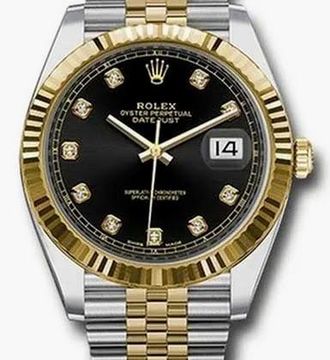 Rolex Diamond Face Datejust 41MM Size L