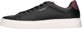 HUGO BOSS Homme, Chaussures, Noir, Taille: 40 EU Baskets en cuir et similicuir
