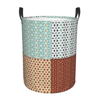 Generic Vier Geometrische W&auml;schekorb Rund Korb W&auml;sche Wasserdichter W&auml;scheeimer F&uuml;r Waschk&uuml;che W&auml;schesack Decken