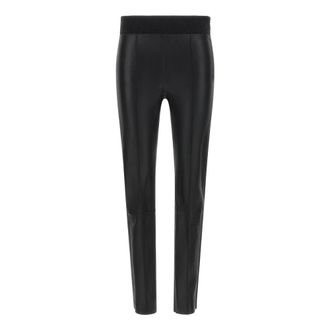 Brunello Cucinelli Stretch Nappa Leggings - - Trousers - Damen - Schwarzk - S