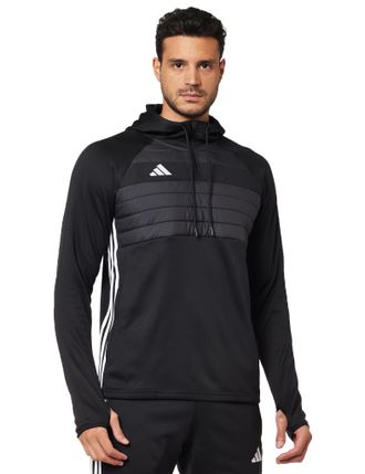 adidas Tiro 25 Essentials Winterized Trainingsoberteil f&uuml;r Herren, Schwarz, L-XL