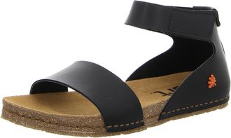 Art Damen 0382 Kreta Sandale, Nappa, Schwarz, 42 EU