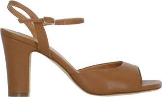 Julie Dee Femme, Chaussures, Brun, Taille: 40 EU Sandale &agrave; bride cheville et talon large