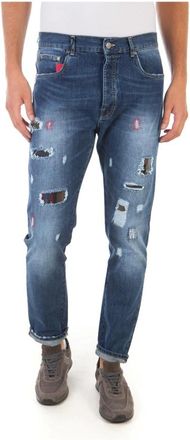 Daniele Alessandrini Homme, Jeans, Bleu, Taille: W28 Pj5612L021Denim