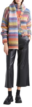 Benetton Damen M/L 105cd602r Strickjacke, Orange, M