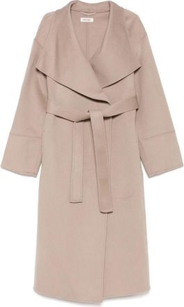 Soft Goat Belted Coat