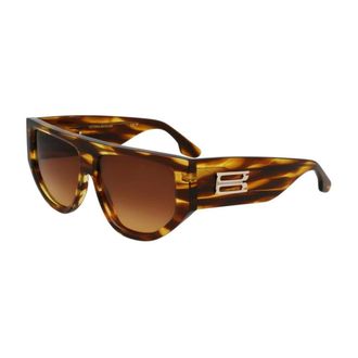 Victoria Beckham Femme, Accessoires, Brun, Taille: ONE Size Lunettes de soleil en ac&eacute;tate avec protection UV