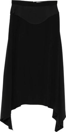 Stella McCartney Femme, Jupes, Noir, Taille: 36 FR CDC Midi Skirt