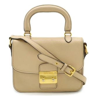 Miu Miu Pre-owned Mini Bag - - Pre-owned - Damen - Beige - ONE SIZE