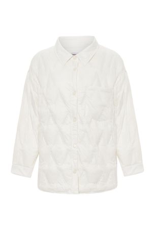 Mymo Jacke Damen Wollwei&szlig;