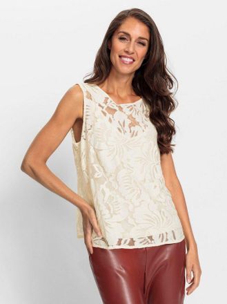 Heine Blusentop Spitzentop