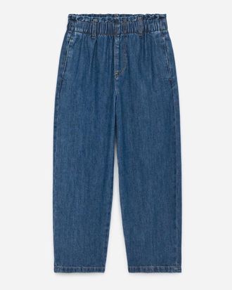 Arket Paperbag-Hose -Blau