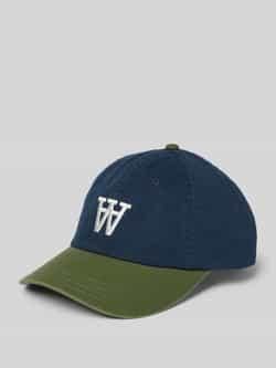 Wood Wood Basecap mit Label-Stitching