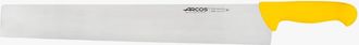 Arcos Serie 2900 - Salami-Messer K&auml;semesser - Klinge Nitrum Edelstahl 410 mm - HandGriff Polypropylen Farbe Gelb
