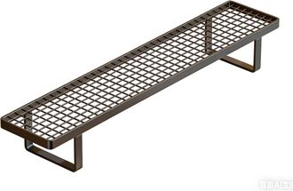 Generic 2 St&uuml;ck dekoratives Heizk&ouml;rperregal mit platzsparenden Haken for Trocknen von Kleidung und Schuhen, 35 x 15 cm gro&szlig;e Aufbewahrungsregale aus Eisen(Nat