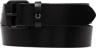 Fred Perry unisex, Accessoires, Noir, Taille: 3XS Ceinture Classique en Cuir