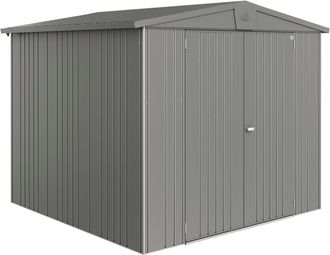 BIOHORT Ger&auml;tehaus BIOHORT Europa Gr. 4, verschiedene Farben, gr&uuml;n (quarzgrau, metallic), Ger&auml;teh&auml;user, Stahl, Qualit&auml;ts-Ger&auml;teschuppen aus Metall